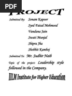 Sample Items The Multifactor Leadership Questionnaire (MLQ) Form 5X ...