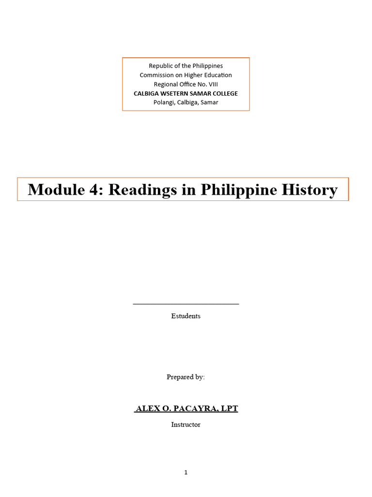 Phil History Module 4 Edit | PDF | Constitutional Amendment | President ...