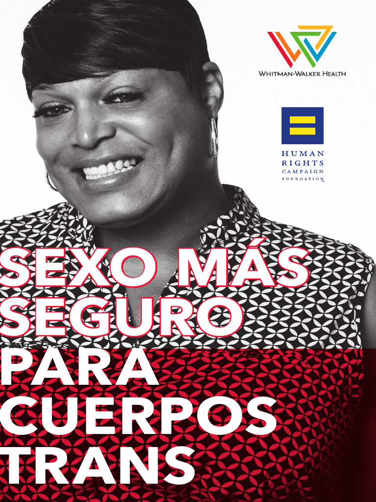 Trans Safer Sex Guide Span 2017 Pdf Condón Transgénero 