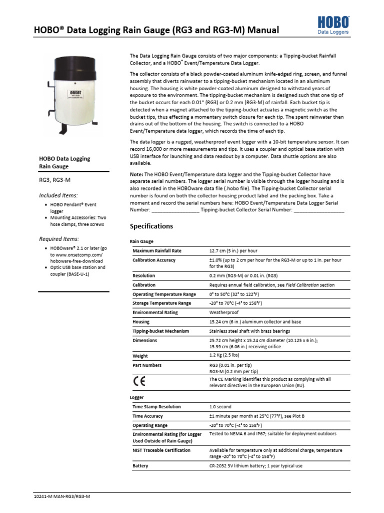MANUAL-RG3 and RG3-M | PDF