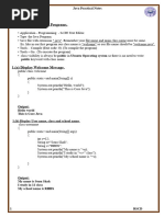 Java Object-Oriented Programming Guide | PDF | Object Oriented Programming | Method (Computer ...