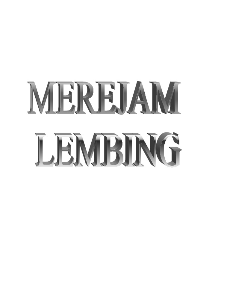 Rejam Lembing | PDF