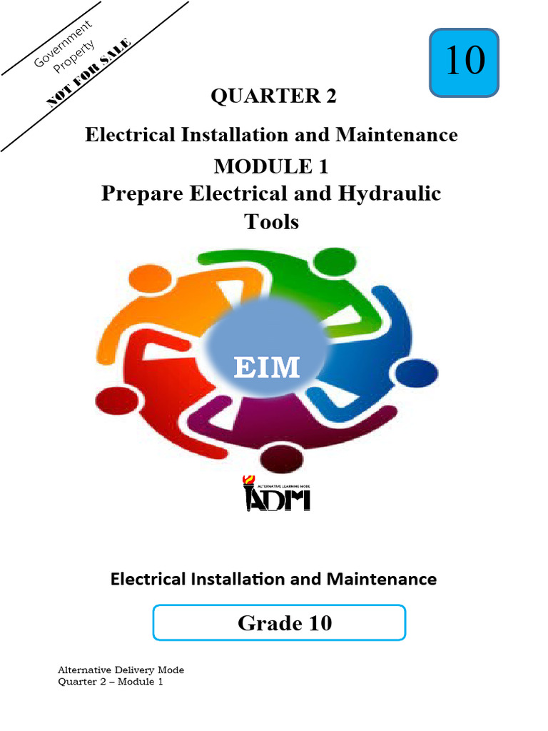 EIM - Module Grade 9-1 | PDF | Drill | Pipe (Fluid Conveyance)