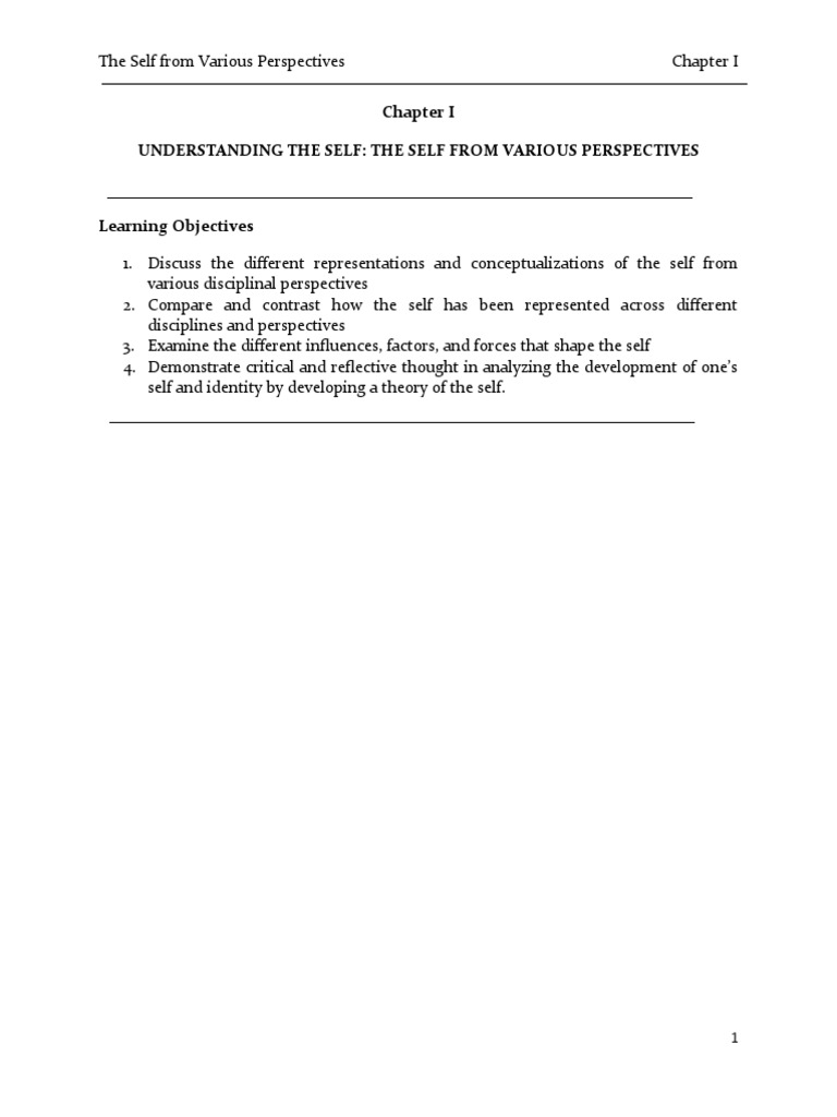 Understanding the Self: Philosophical Perspectives | PDF | Id | Soul