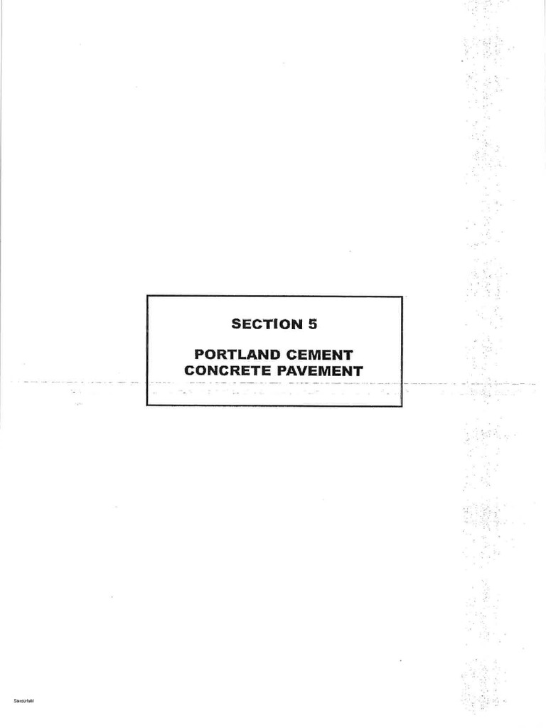 JKR - Section 05 - Portland Cement Concrete Pavement 1988 | PDF JKR - Section 05 - Portland Cement Concrete Pavement 1988 | PDF