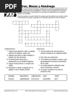 Actividades para niños: El Horno de Fuego | PDF | Daniel (figura bíblica)