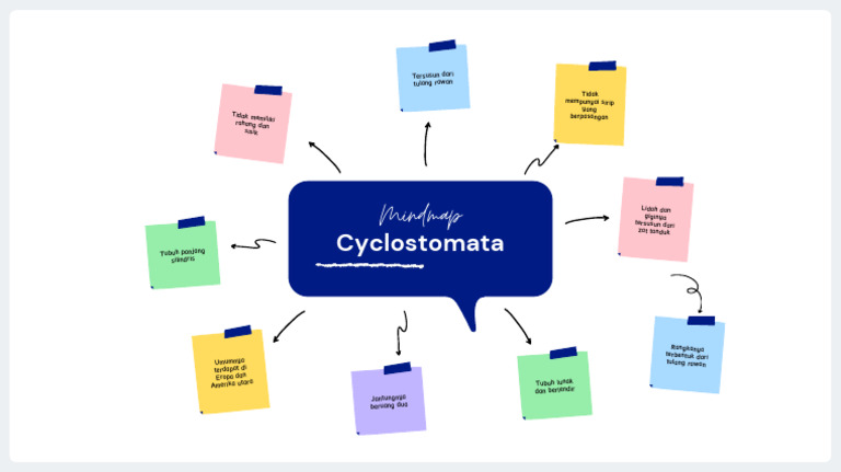 Mind Map Cyclostomata | PDF