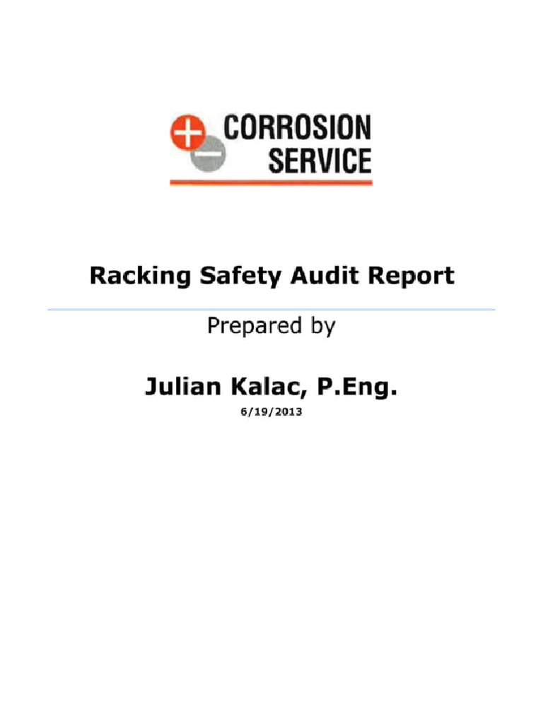 Racking Safety | PDF