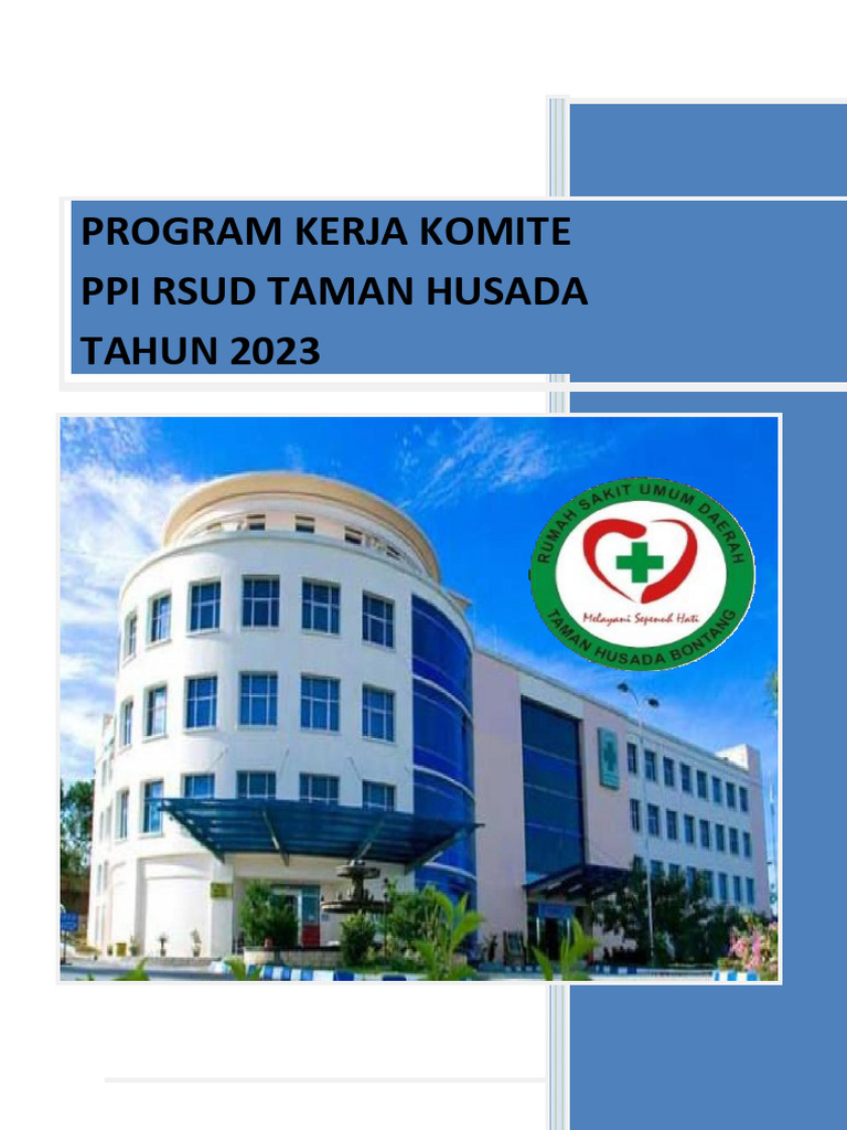 Program Kerja Ppi Rsud 2023 | PDF