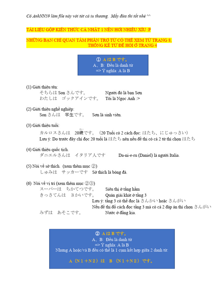 T NG H P NG Pháp JPD113-123 | PDF