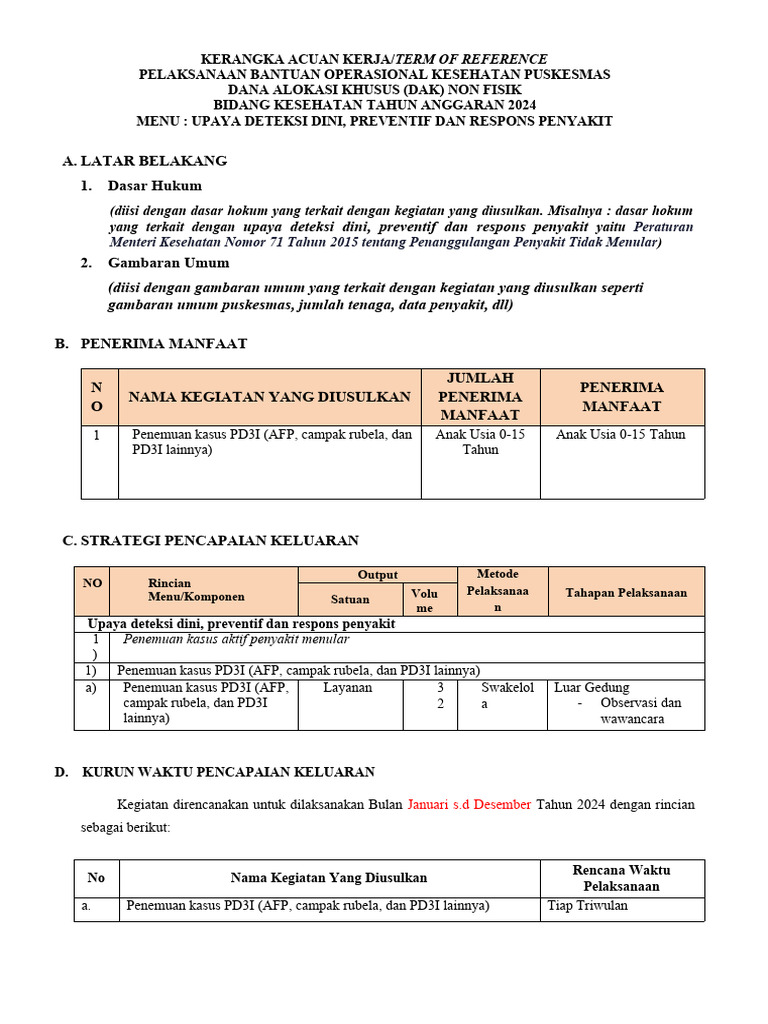 Penemuan Kasus PD3I di Puskesmas 2024 | PDF | Pengembangan Diri | Sains ...