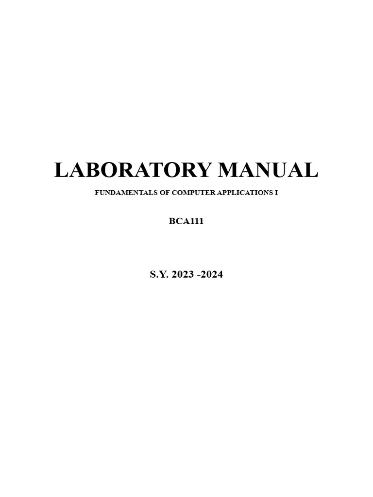 Laboratory Manual | PDF | Resistor | Electric Current