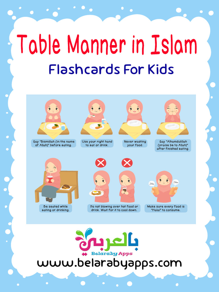 Islamic Flashcards for Kids | PDF