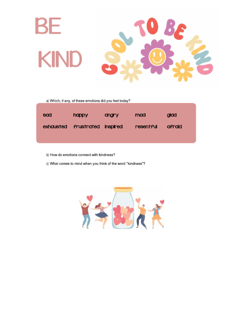 Be Kind | PDF