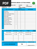 Form Ceklis Inspeksi Electrical | PDF