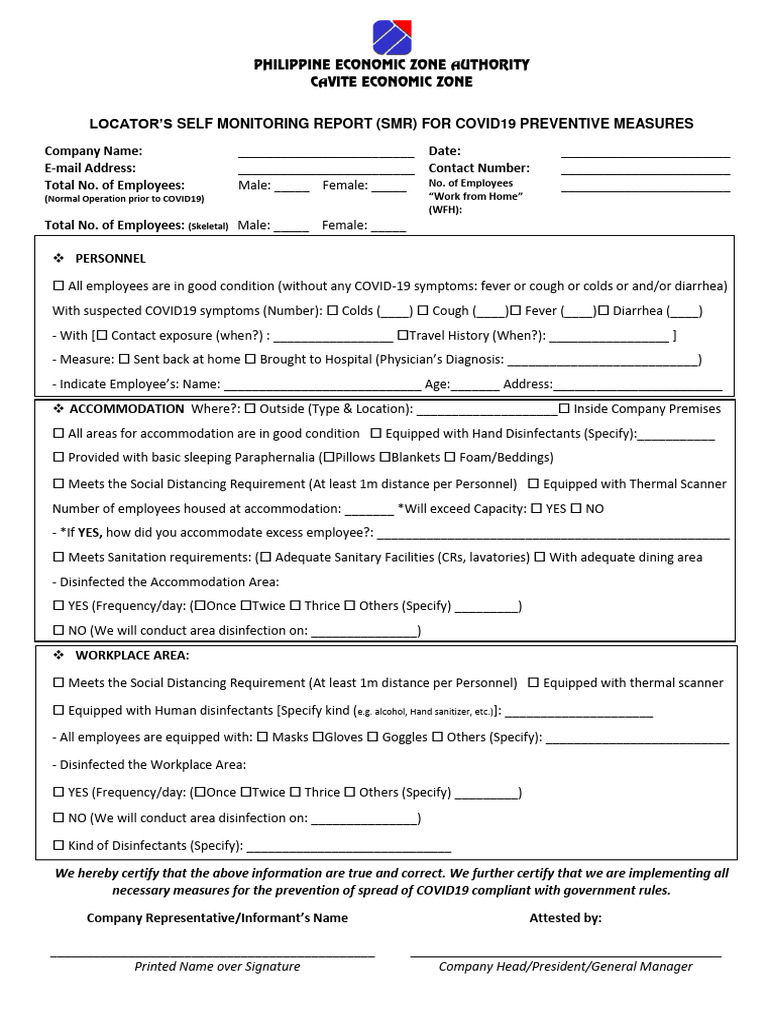Peza - SMR Format | PDF | Common Cold | Public Health