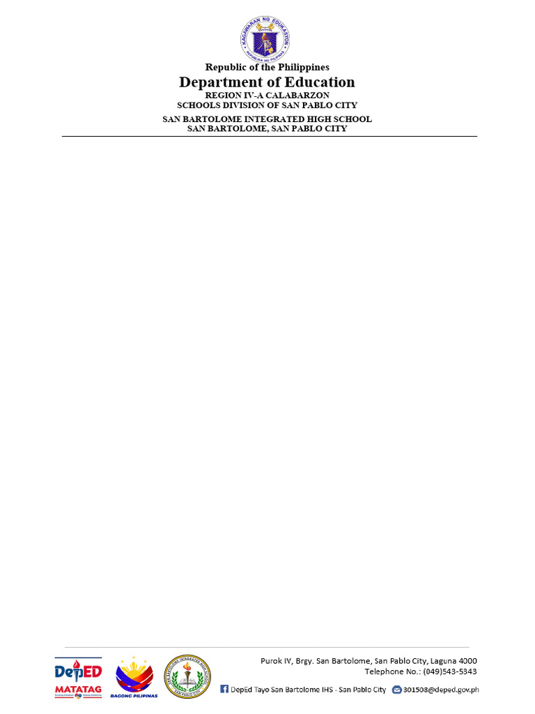 NEW LETTERHEAD Matatag | PDF