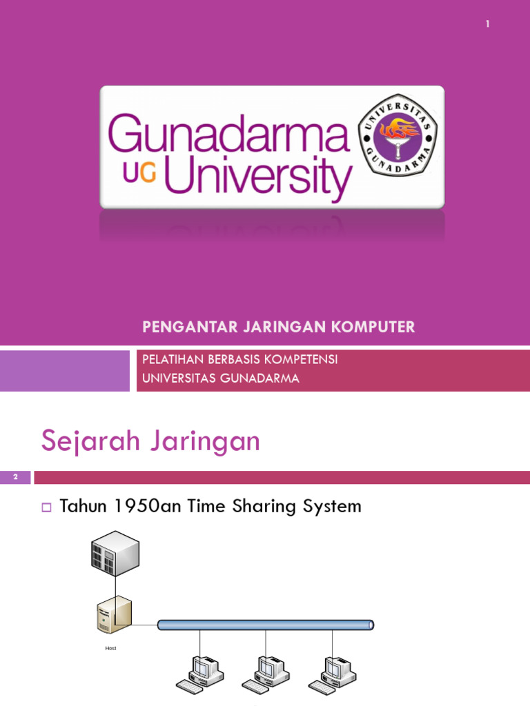 0 PPT Pengenalan Jaringan Komputer - Fix | PDF | Komputer | Teknologi ...