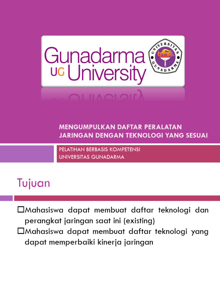 1 PPT UK 02 Data Peralatan | PDF