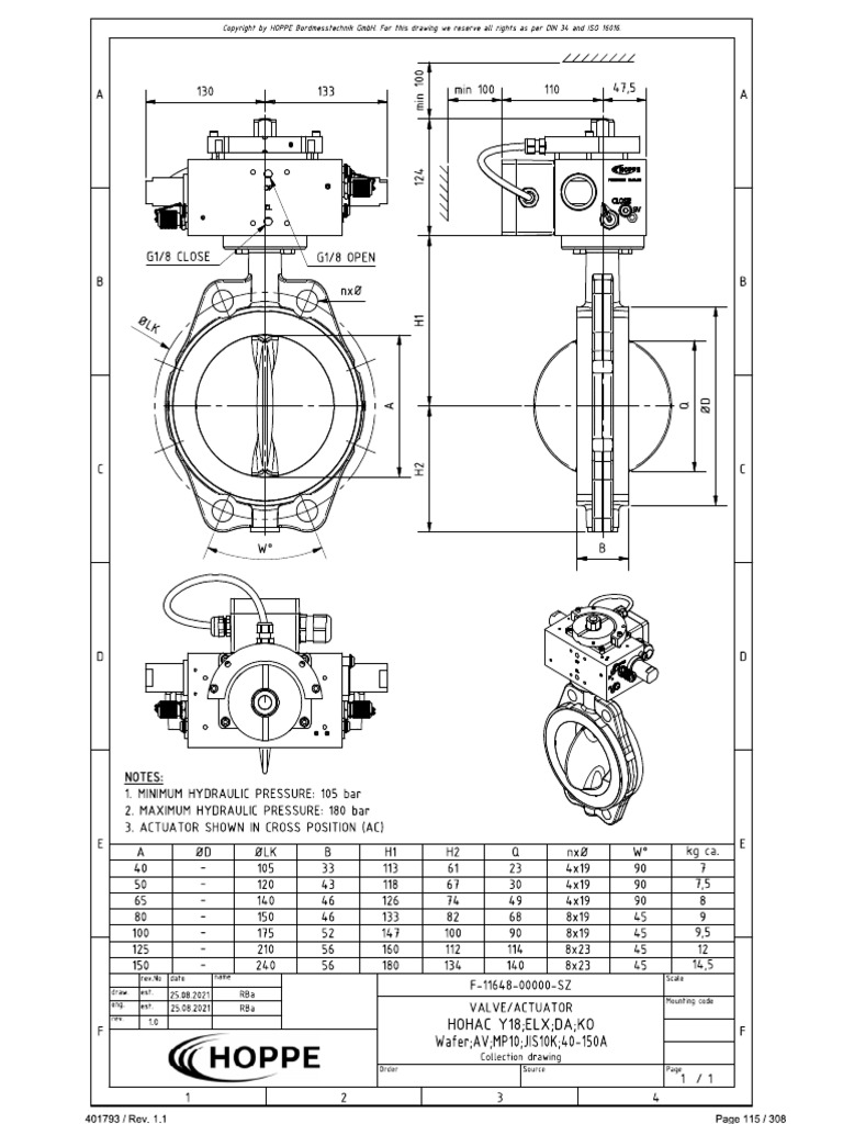 Actuator Wafer 10k150 | PDF