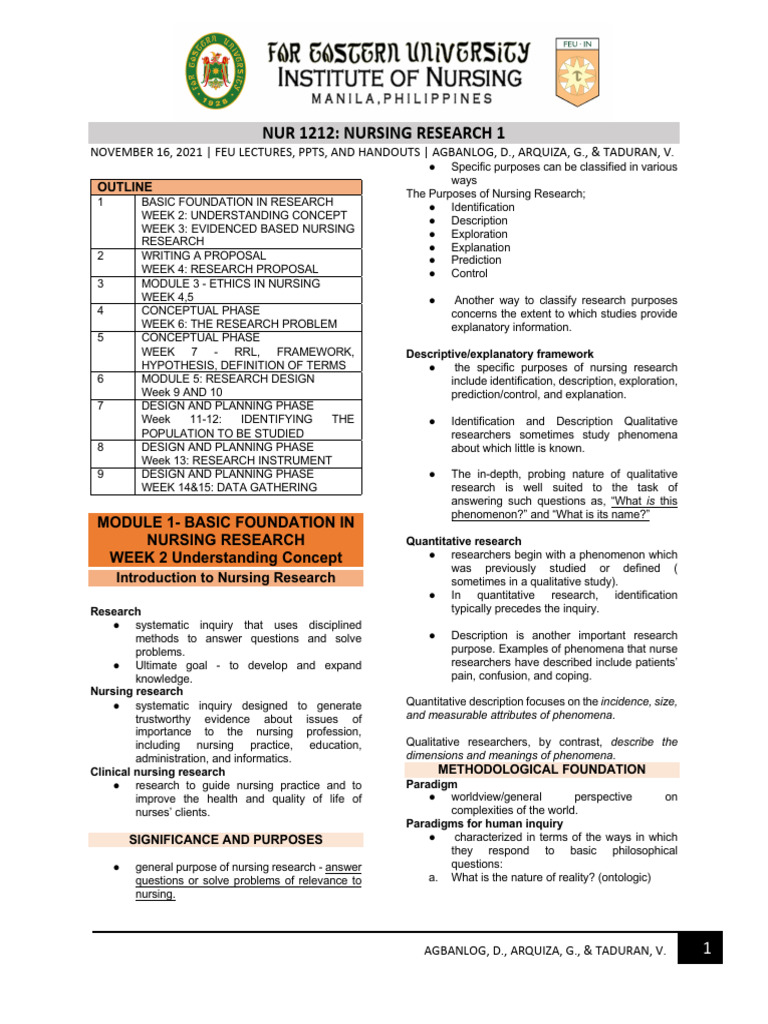 NR 1 | PDF | Positivism | Quantitative Research