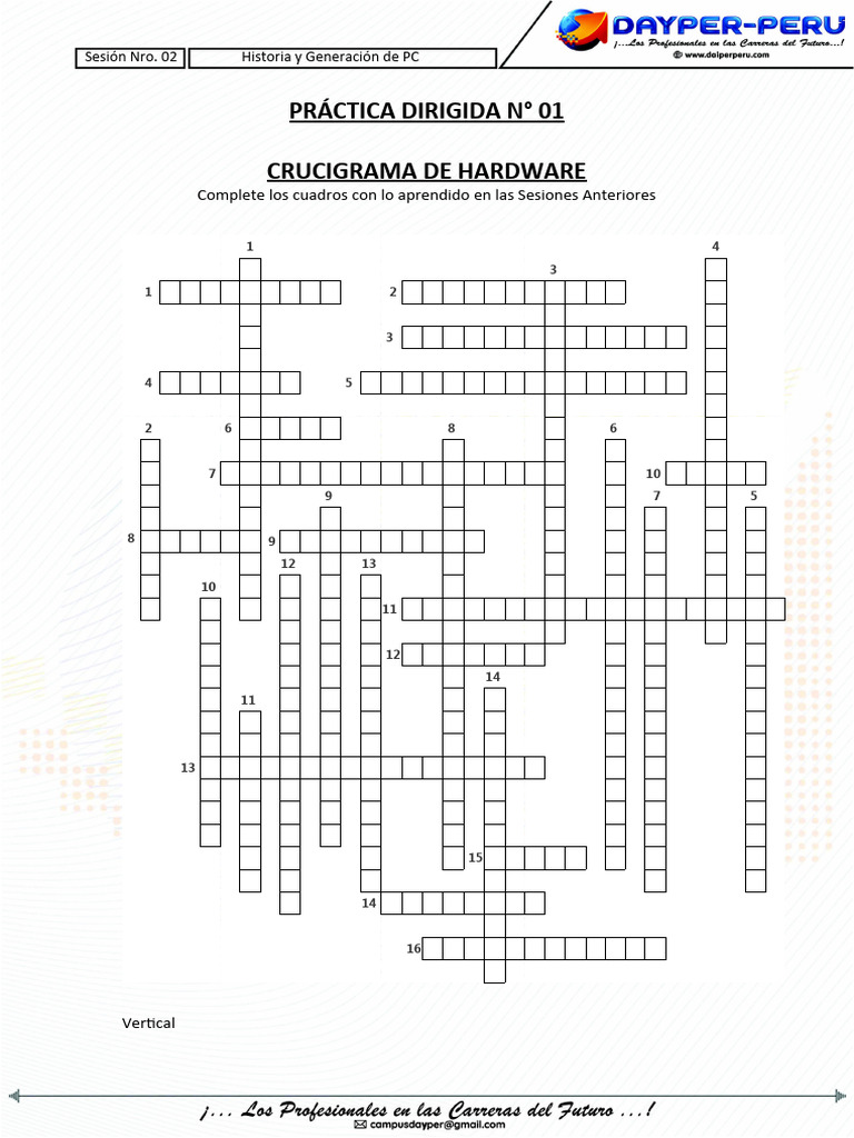 Práctica Dirigida #01 | PDF