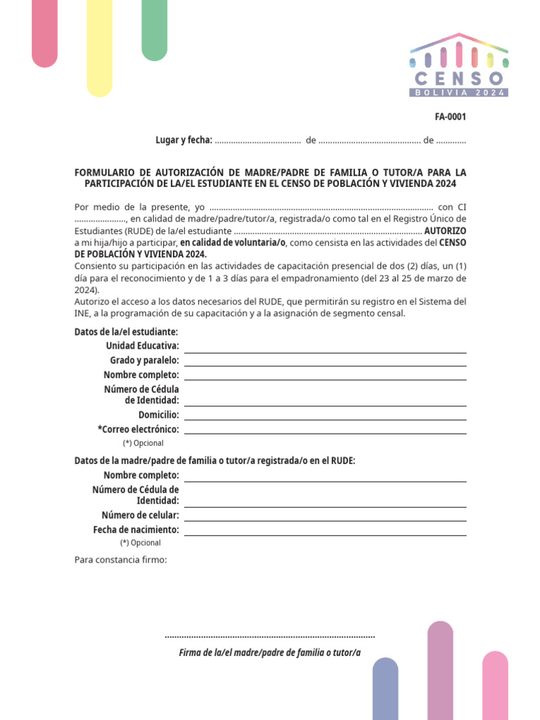 7 - Formulario de Autorizacion 03 - 10 - 2023 | PDF 7 - Formulario de Autorizacion 03 - 10 - 2023 | PDF