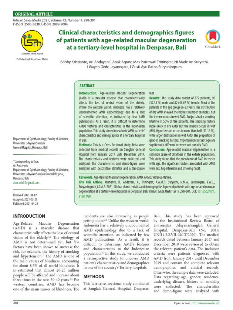 Admin, 059 - 928 - Ari Andayani - Galley | PDF | Health Care | Epidemiology