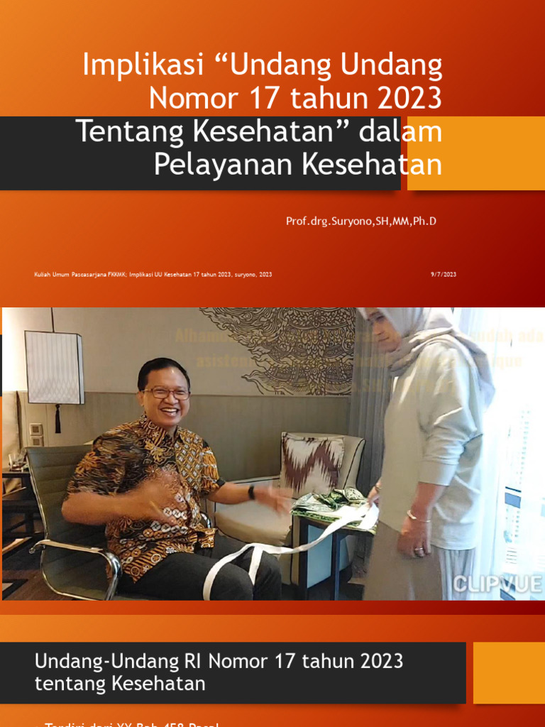 Implikasi Undang Undang No 17 Tahun 2023 Pdf