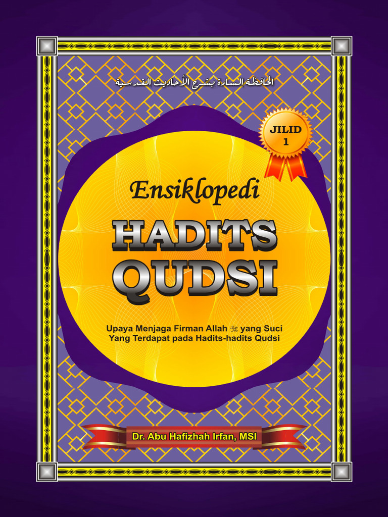 Ensiklopedi Hadits Qudsi Jilid 1 Buku | PDF