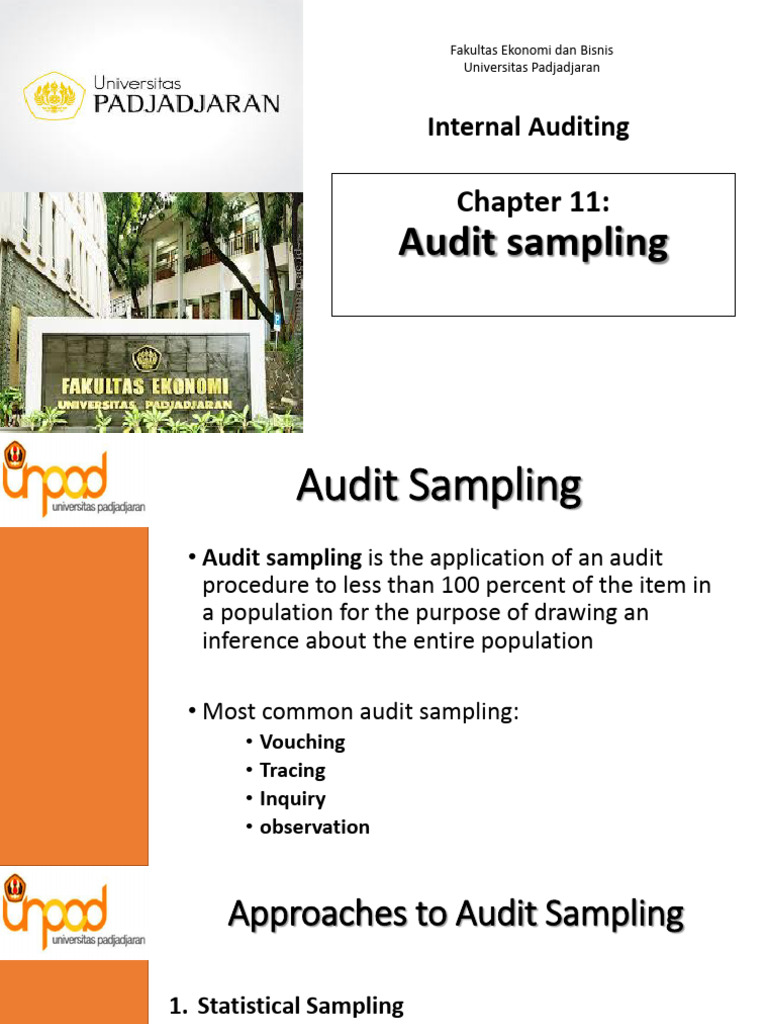 Audit Sampling | PDF | Sampling (Statistics) | Risk Audit Sampling | PDF | Sampling (Statistics) | Risk