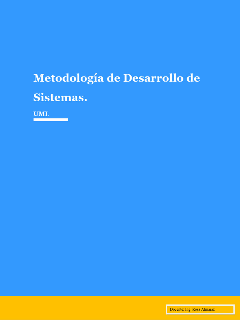 Tema 03 Metodologia de Desarrollo de Sistemas | PDF | Lenguaje de ... Tema 03 Metodologia de Desarrollo de Sistemas | PDF | Lenguaje de ...