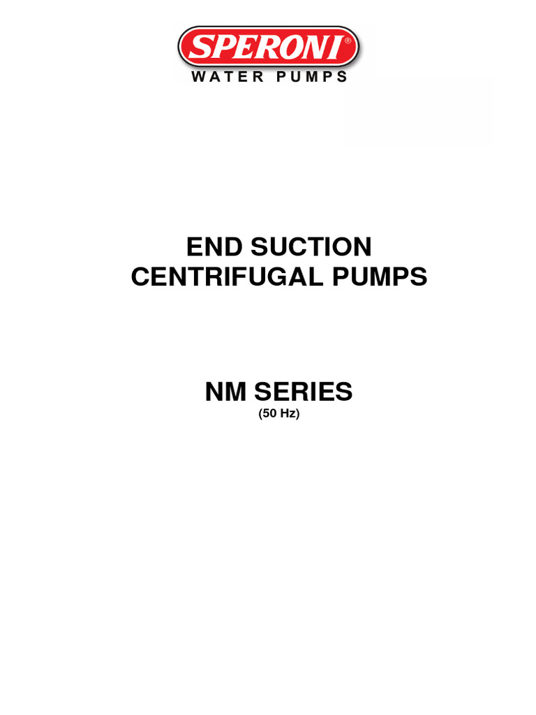 Catalogo - NM SPERONI | PDF | Pump | Machines