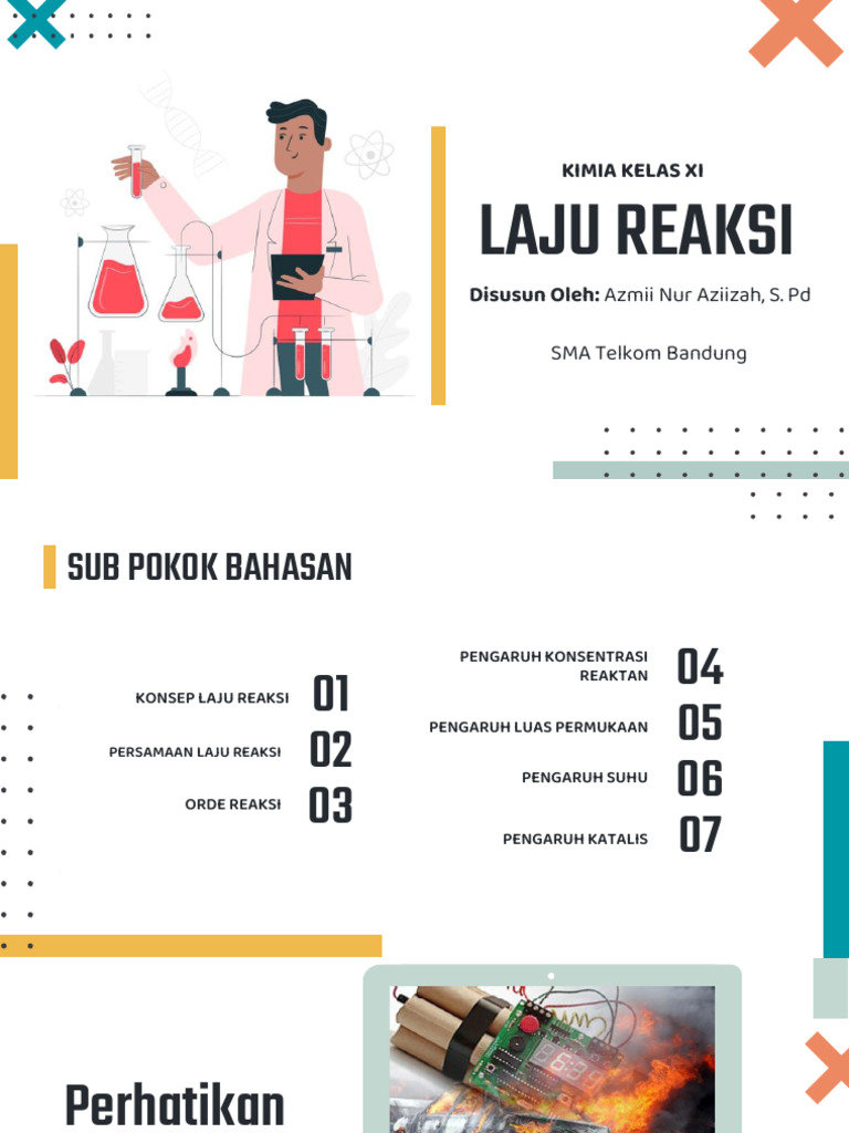 PPT Laju Reaksi - Kelas XI | PDF