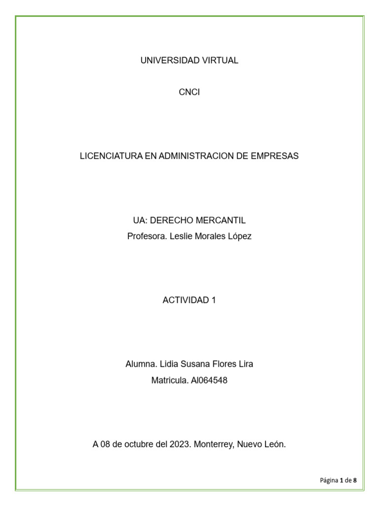 Fundamentos del Derecho Mercantil | PDF