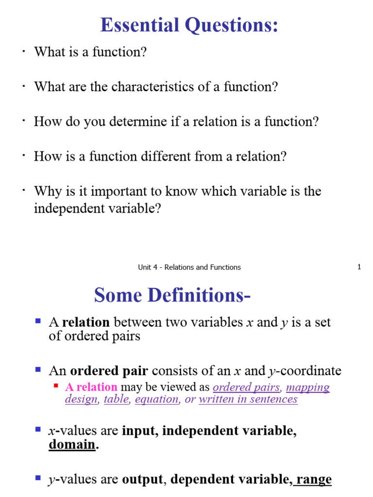 Relations And Functions Power Point Pdf Function Mathematics Cartesian Coordinate System
