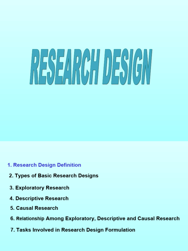 Research Design Basics | PDF Research Design Basics | PDF