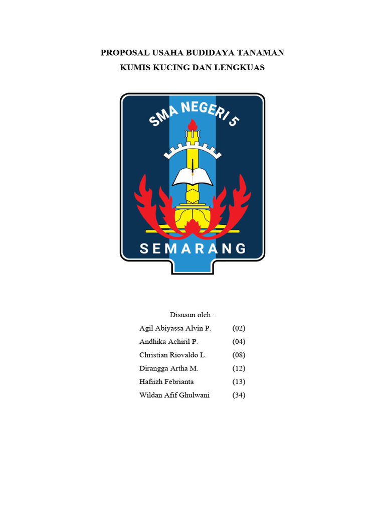 Proposal Usaha Budidaya Tanaman | PDF | Bisnis