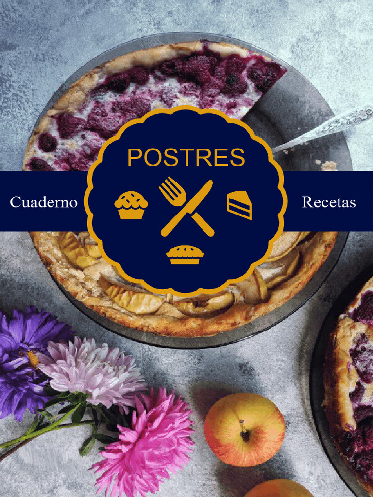 Portada Postres Pasteles | PDF