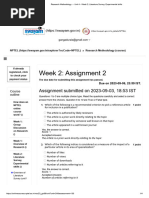 QRM & RW Assignment 1 | PDF | Qualitative Research | Methodology