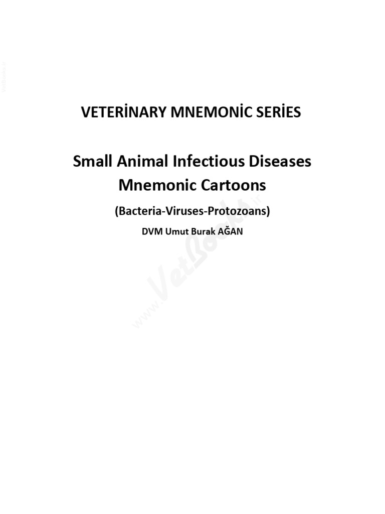 Veterinary Mnemonics for Infectious Diseases | PDF | Diseases And ...