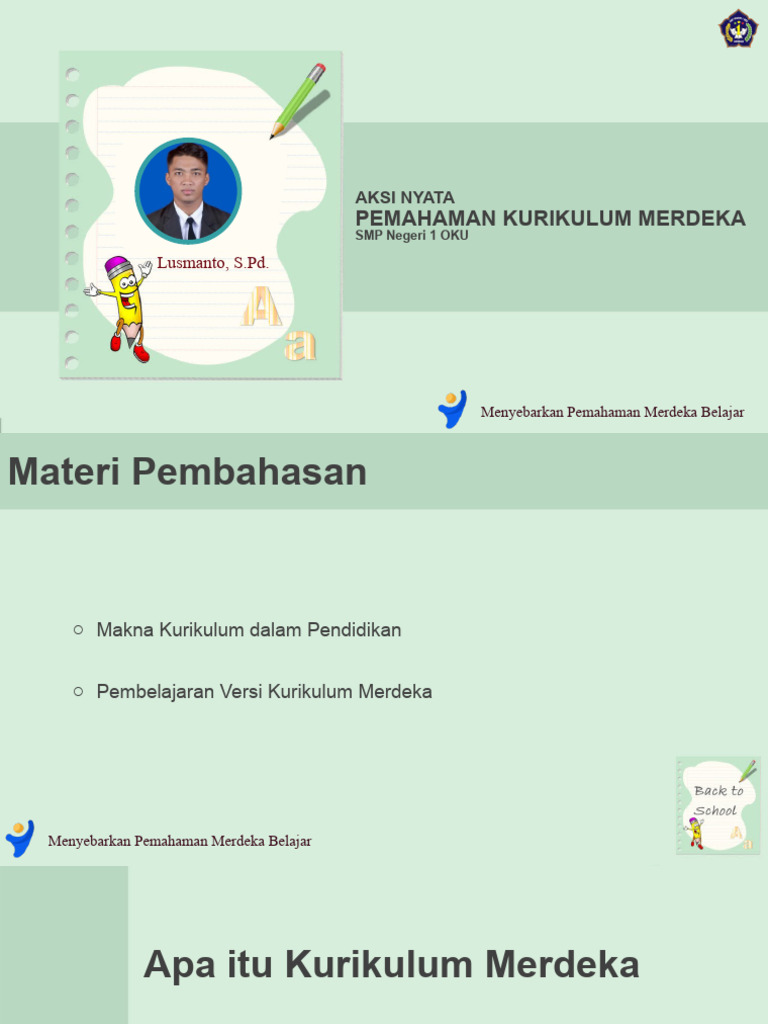 AKSI NYATA KURIKULUM MERDEKA LISMANTO, S.Pd. | PDF