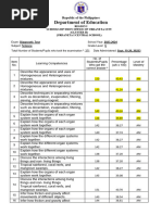 Tos - G11 - Physical Science | PDF | Applied And Interdisciplinary ...