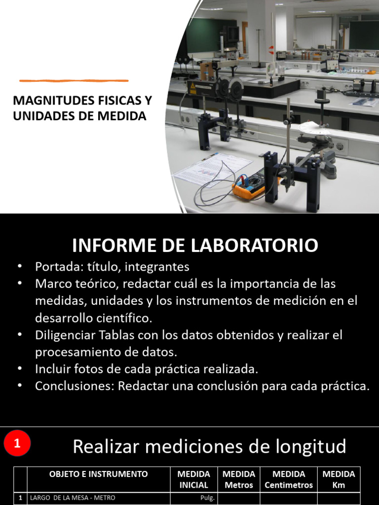 LAB. MAGNITUDES FISICAS Y UNIDADES DE MEDIDA (1) | PDF | Hora | Física