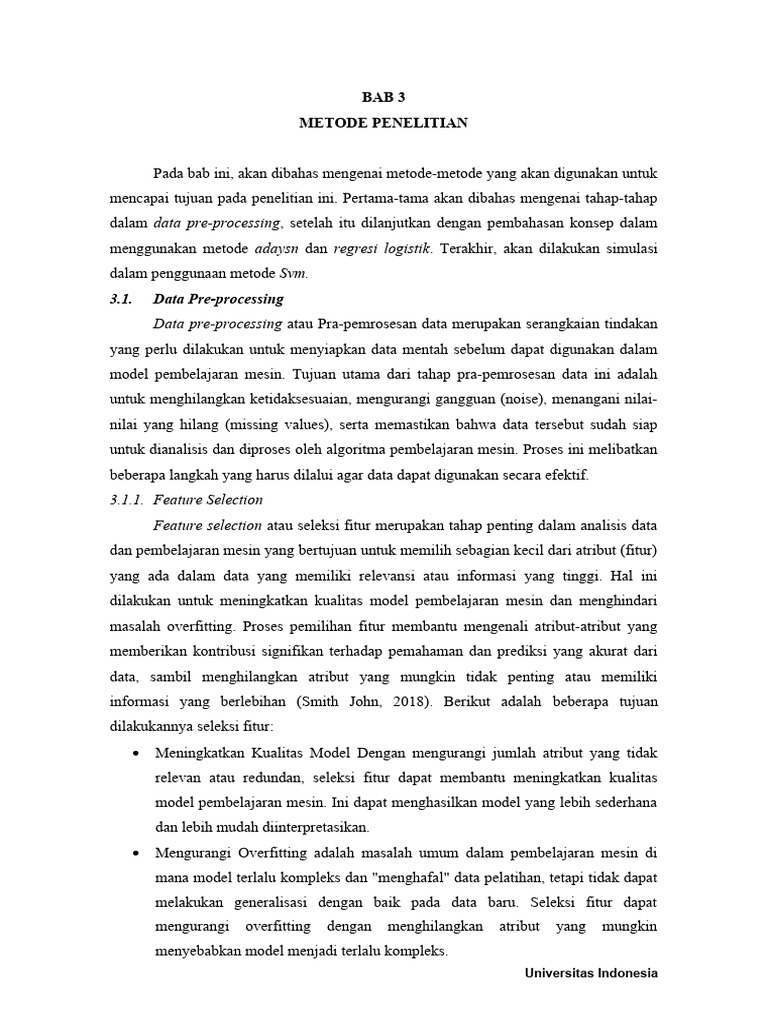 Bab 3 Metode Penelitian | PDF | Komputer