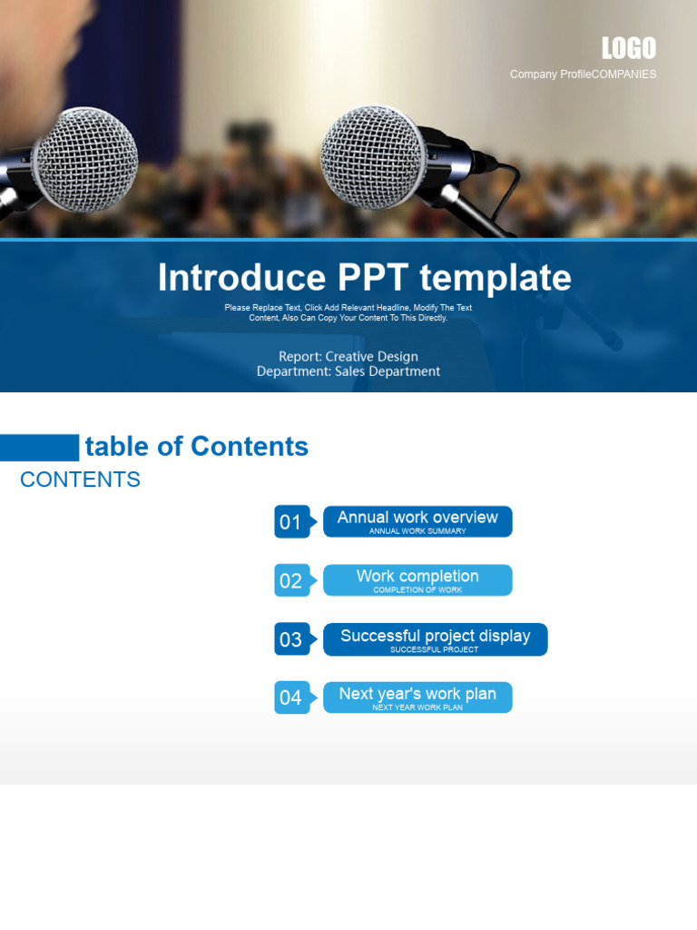 Career Self-Introduction Personal Resume PPT Template | PDF