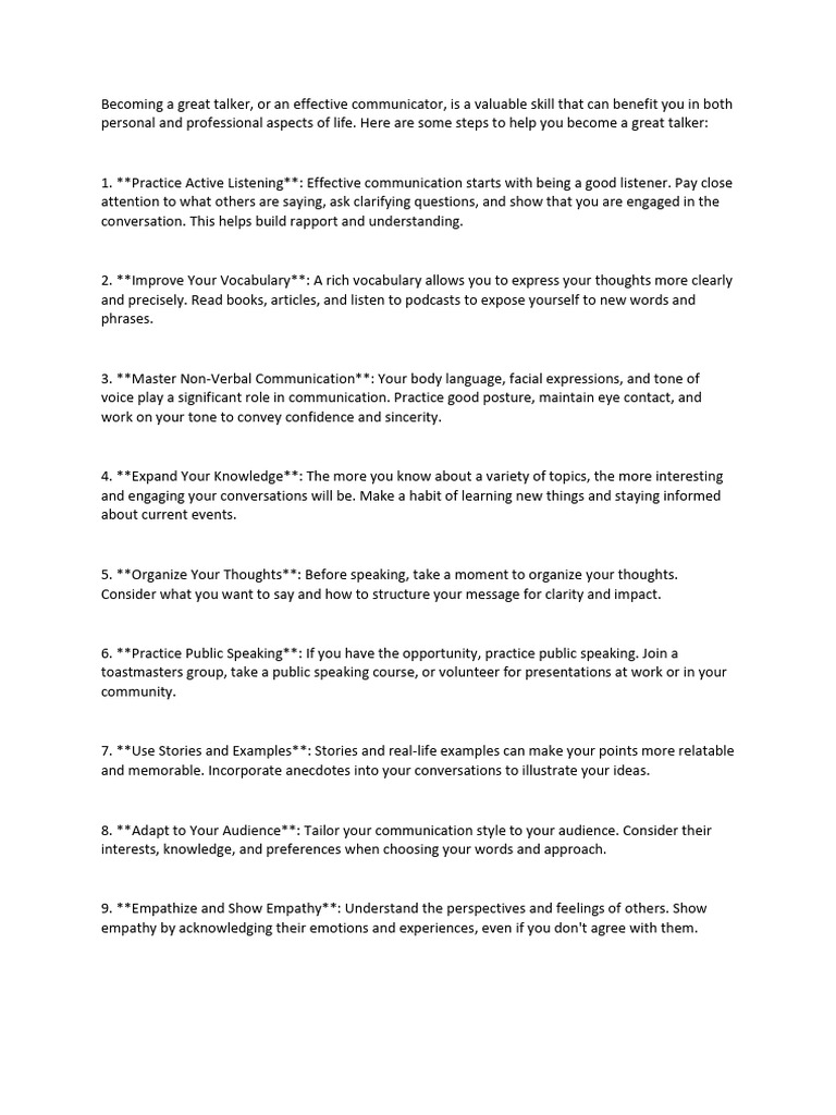 Mastering Effective Communication Skills | PDF | Communication | Persuasion