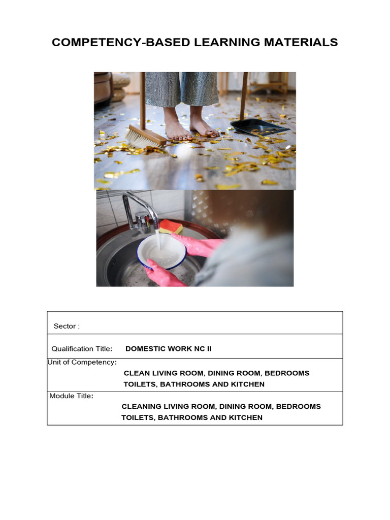 Core Competency - Domworks | PDF | Room | Toilet