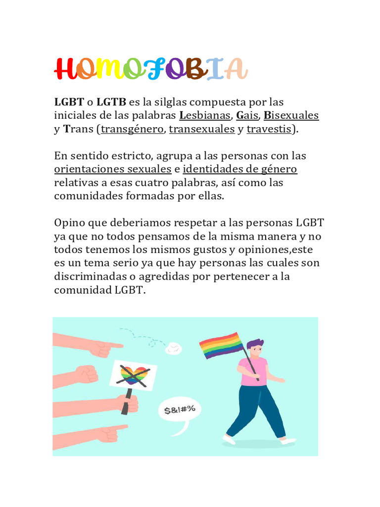 Documento (3) | PDF | Estudios LGBTQIA+ | LGBT