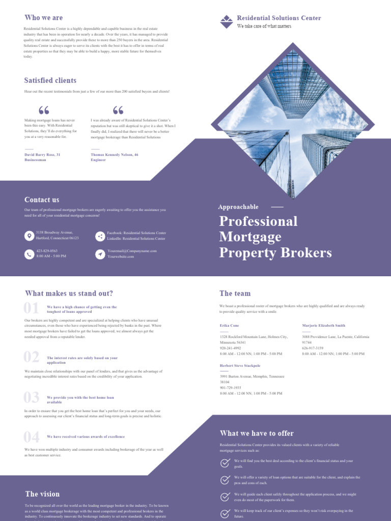 Plantilla de Triptico en Word 22 | PDF